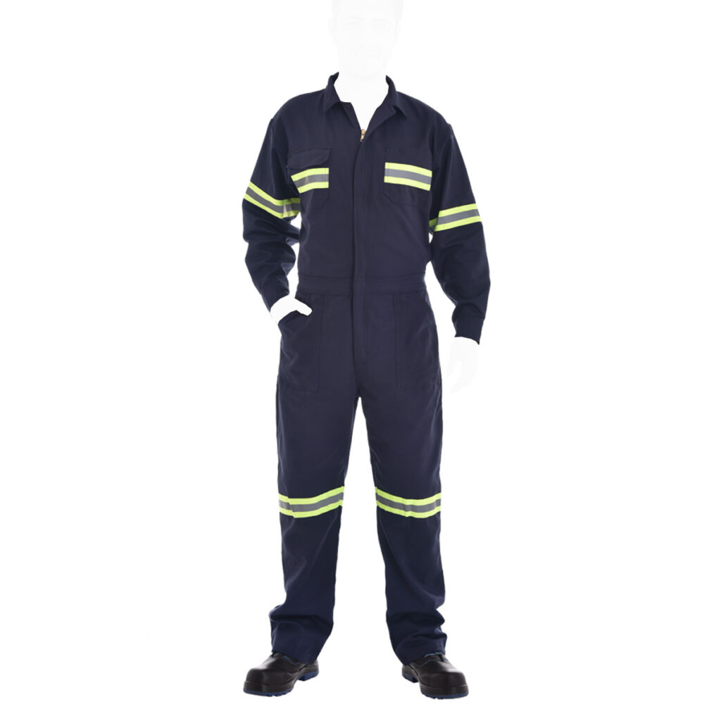 Overol Reflejante Bicolor - Unibrand Overoles Industriales Reflejantes